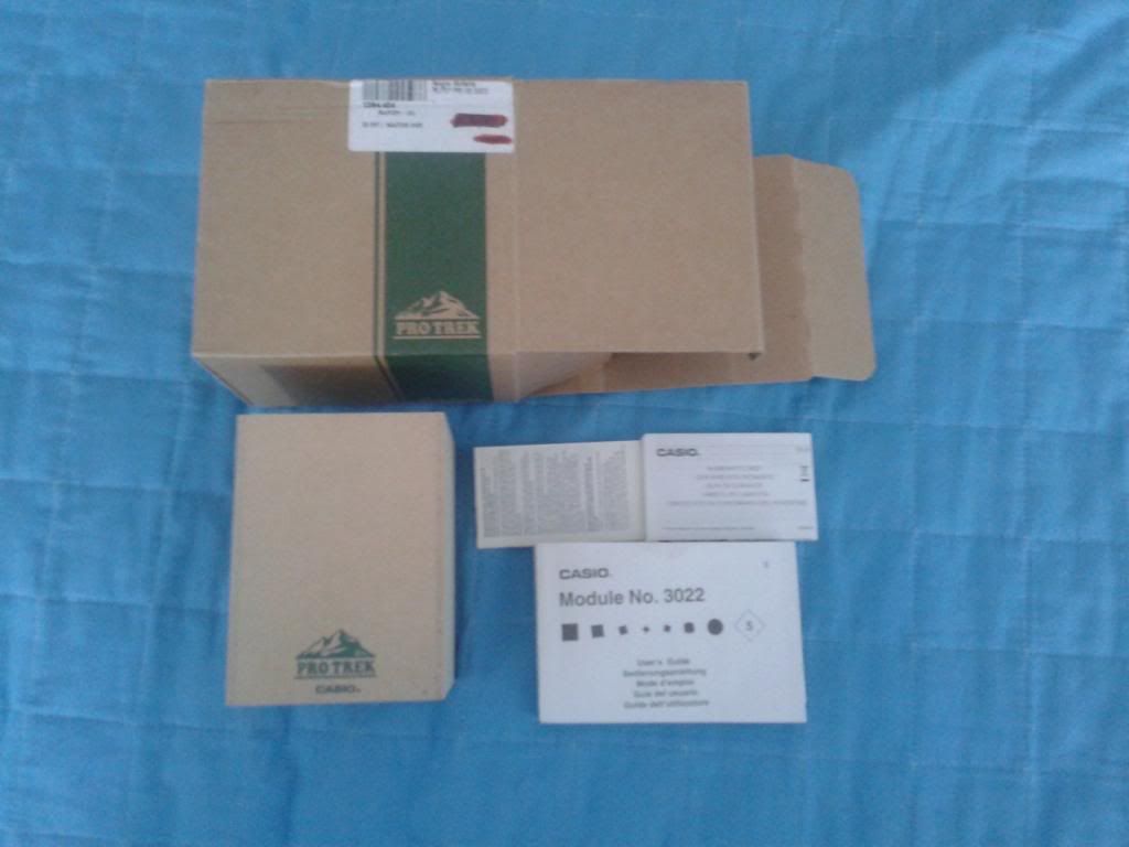 FS: Casio Protrek PRG100 Tough Solar Twin Sensor | WatchUSeek Watch Forums