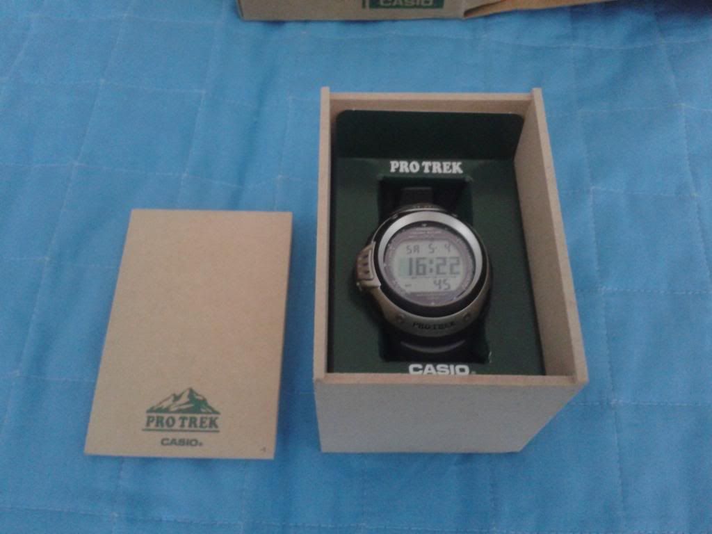 FS: Casio Protrek PRG100 Tough Solar Twin Sensor | WatchUSeek Watch Forums