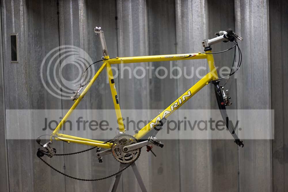 Marin Bear Valley Frameset and components | Retrobike