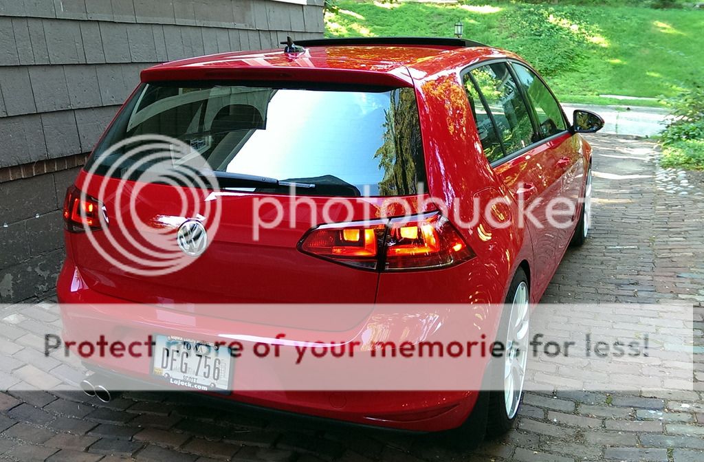 Rauchen Zwei. 2015 Golf TDI SEL with Lighting package. H&R, spacers ...
